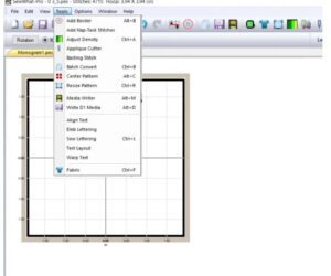 Discovery of sew what pro embroidery software - EMBROIDERY-PRO