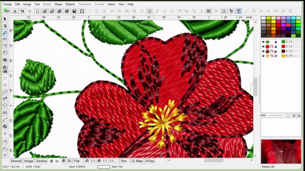DIGITIZING: CUTTING A MACHINE EMBROIDERY DESIGN - EMBROIDERY-PRO